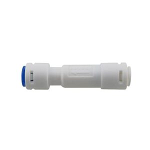 DGZZI 2PCS 1/4Inch 1200CC Flow Restrictor with Quick Connect for RO Reverse Osmosis