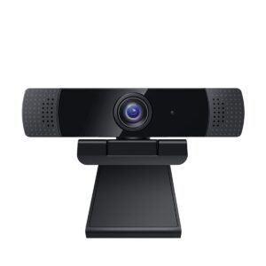 anyotherway 1080p Webcam with Noise Reduction Stereo Microphones, Full HD USB Computer Camera for PC/Laptop/Desktop Video Calling & Conferencing