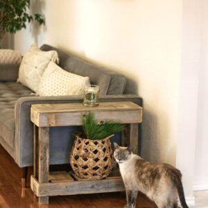 Luxe Accent Side Table (Natural)