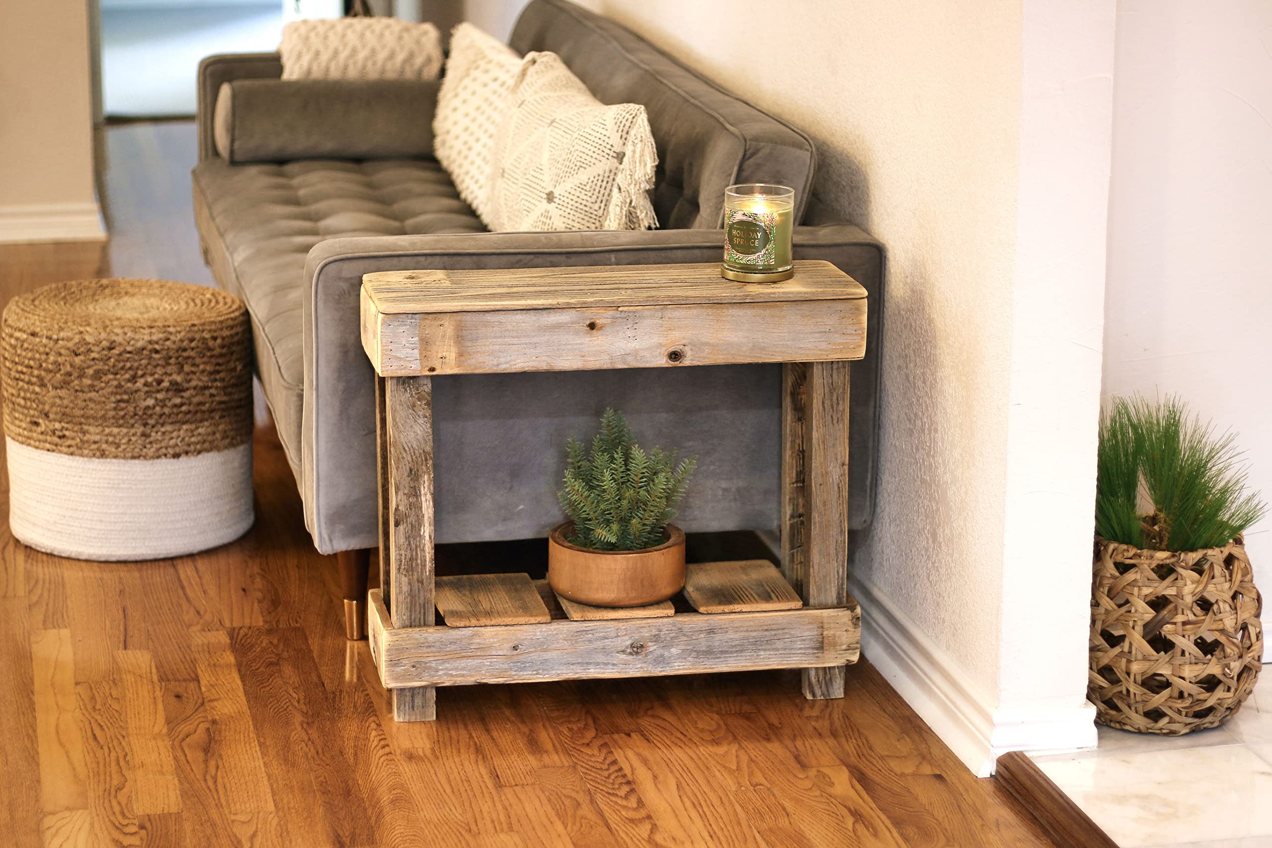 Luxe Accent Side Table (Natural)