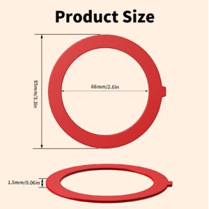 Flush Valve Seal for Kohler, Upgraded 2 Pack Silicone Material Canister Flush Valve Kit Toilet Tank Parts Gasket Replacement for K-GP1059291 for K-4436 Part