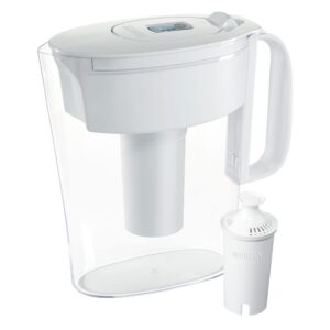 Brita Water Filter Pitcher + Standard Replacement Filters (2 Count)