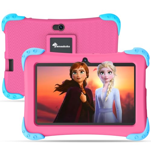 Kids Tablet 7 inch Tablet for Kids 2-12 Android 11 Toddler Tablet 2+32GB Childrens Tablet Kids APP Preinstalled Learning Tablet, with GMS Certified, Dual Camera, Parental Control, Shockproof Case