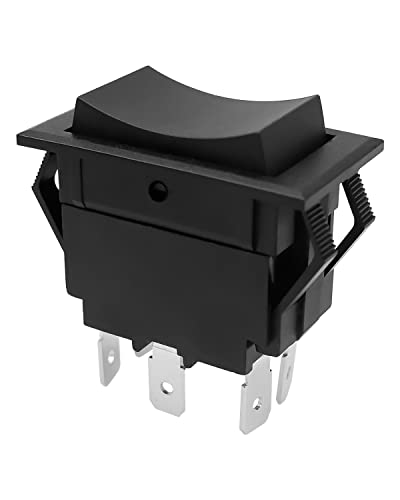 AUGREX 1687904 Snowblower Chute Rocker Switch, Chute Rotation Switch Fit for Simplicity Snapper Murray Snowblower Replace 1754865YP 1687905 1737378YP 1737379YP