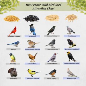 Missouri Feed & Seed Hot Pepper Wild Bird Seed No Squirrel 12 Pounds Hot Bird Seed