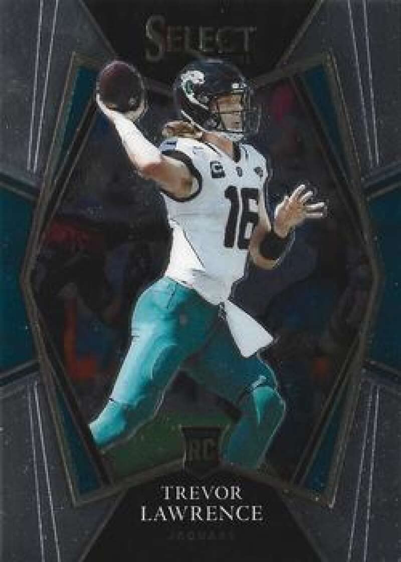 2021 Panini Select #143 Trevor Lawrence Premier Level Jacksonville Jaguars RC Rookie NFL Football Trading Card