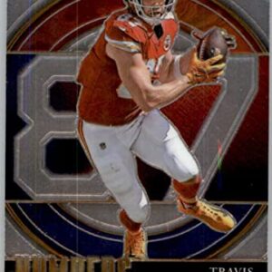 2021 Panini Select Select Numbers #22 Travis Kelce Kansas City Chiefs NFL Football Trading Card