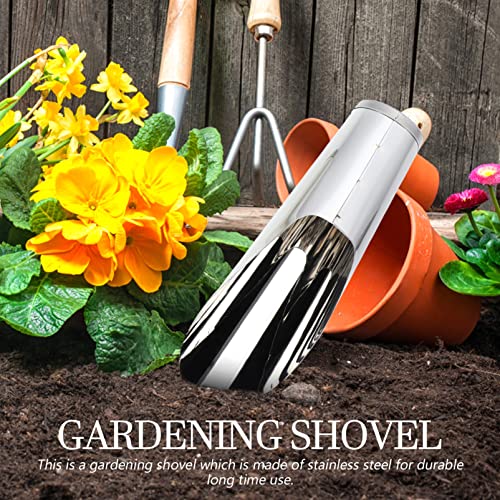 Vaguelly Stainless Steel Bucket Shovel Household Digging Shovel