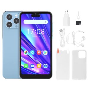 CUIFATI I14 Pro Smartphone, 6.1 in Unlocked Cell Phone 4GB 32G, 8.1 Phone with 8MP Camera, Four Core CPU, 64G Expansion, WiFi BT FM, GPS, 5000mAh