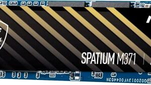 MSI SPATIUM M371 NVMe M.2 2TB Internal SSD PCIe Gen3 NVMe 3D NAND (SPATIUM M371 NVMe M.2 2TB)