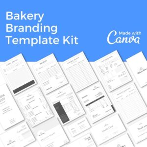 Downloadable Bakery Business Template Bundle