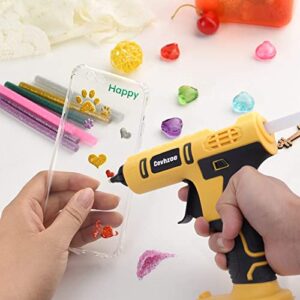 Hot Glue Gun, Cordless Glue Gun (for DeWalt 20V Lithium-Ion Battery)