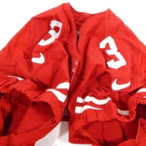 2015 San Francisco 49ers #3 Game Issued Red Jersey 40 DP35626 - Unsigned NFL Game Used Jerseys