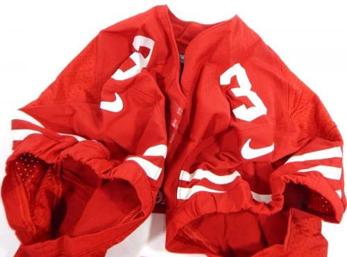 2015 San Francisco 49ers #3 Game Issued Red Jersey 40 DP35626 - Unsigned NFL Game Used Jerseys