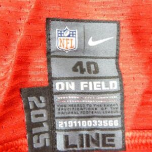 2015 San Francisco 49ers #3 Game Issued Red Jersey 40 DP35626 - Unsigned NFL Game Used Jerseys