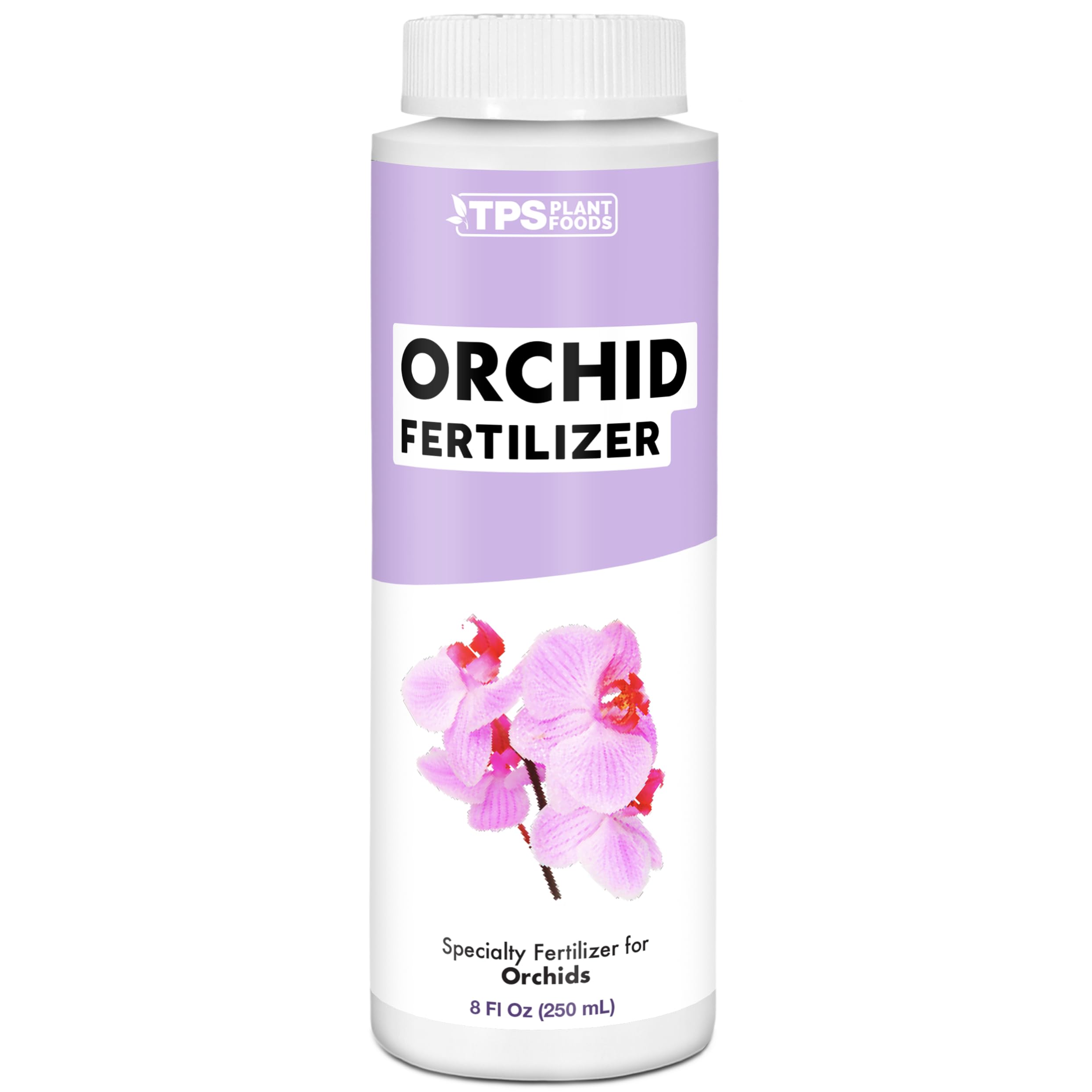 Orchid Plant Food for All Orchids and Acid Loving Houseplants, Promotes Growth and Blooms, Liquid Fertilizer 8 oz (250mL)