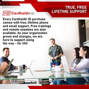 Cardholdir ID Software by Easy Badges- PC & MAC ID Card Design Printer Software -Standard Edition