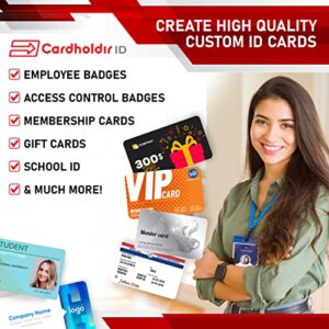 Cardholdir ID Software by Easy Badges- PC & MAC ID Card Design Printer Software -Standard Edition