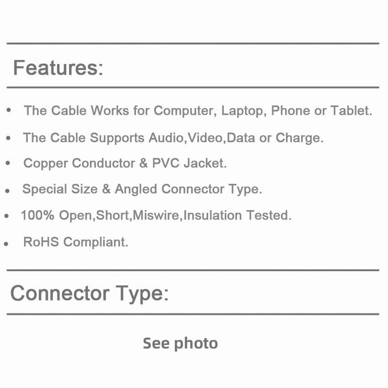 NFHK 4K Type-C Mini HDMI 1.4 Male 90 Degree Down Angled to HDMI Female Extension Cable for DV MP4 Camera DC Laptop