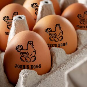 Egg Stamps For Fresh Eggs, Flat Rubber Stamp for Eggs, Chicken EGG Stamp for fresh eggs, Egg Stamps, Custom Egg Stamp, Egg Labels, Mini Egg Stamp, Farm Stamp, Eggs Stamp