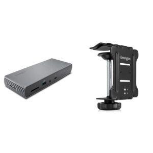 kensington sd5780t thunderbolt 4 dual 4k docking station & docking station mounting bracket (k34050ww)