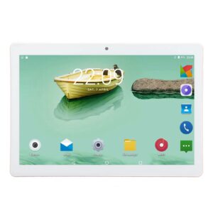 10 inch tablet 1080p full hd tablet, powerful octa core processor cpu, dual sim dual standby call tablet, 2gb 32gb, hd dual camera, ips hd large screen, big battery life (us plug)