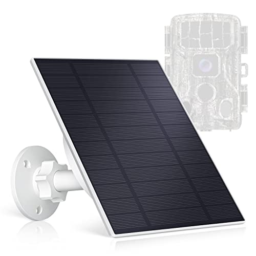 DEHKATA Trail Camera Solar Panel 10400mAH, Solar Battery Charger Kit 6V 9V 12V, IP66 Waterproof Hunting Accessory, Fits Most Solar Panel for Trail Cam