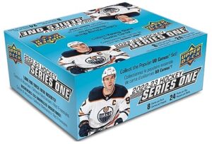 2022-23 upper deck series 1 hockey retail box