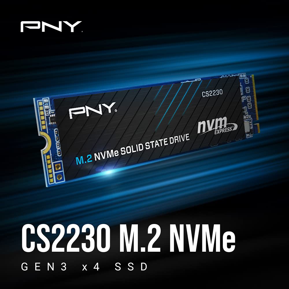 PNY CS2230 1TB M.2 NVMe Internal Solid State Drive (SSD) - M280CS2230-1TB-RB