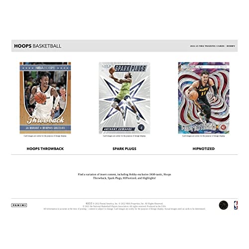 2022-23 Panini Hoops Basketball Hobby Box - 24 Packs