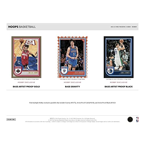 2022-23 Panini Hoops Basketball Hobby Box - 24 Packs