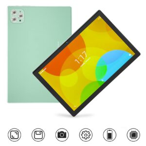 AMONIDA 10.1in Tablet, Gaming Tablet 6GB RAM 128GB ROM Octa Core 100 to 240V for Entertainment (US Plug) (AMONIDAq6zva0by3k-12)