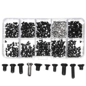 kirandy 500pcs laptop notebook computer screw kit set for ibm hp dell lenovo samsung sony toshiba gateway acer