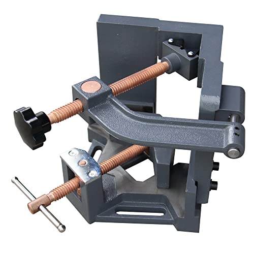 ‎KAKA INDUSTRIAL AC-100H 3 Axis Welders Clamp, Heavy Duty Cast Iron Angle Clamp