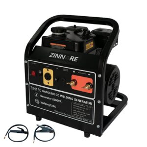 portable 2000 watt engine driven welder 130 amp stick welder