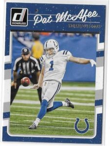 2016 donruss football #131 pat mcafee indianapolis colts