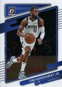 2021-22 donruss optic #42 tim hardaway jr. dallas mavericks nba basketball trading card