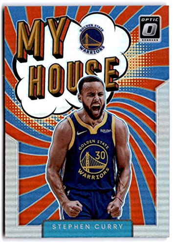 2021-22 Donruss Optic My House Holo #3 Stephen Curry Golden State Warriors NBA Basketball Trading Card