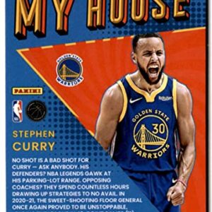 2021-22 Donruss Optic My House Holo #3 Stephen Curry Golden State Warriors NBA Basketball Trading Card