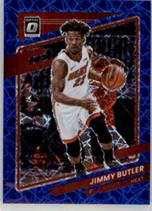 2021-22 donruss optic blue velocity #8 jimmy butler miami heat nba basketball trading card