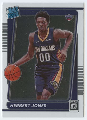 2021-22 Donruss Optic #157 Herbert Jones Rated Rookies RC Rookie New Orleans Pelicans NBA Basketball Trading Card