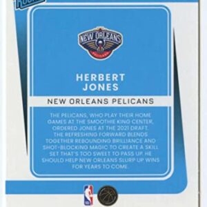 2021-22 Donruss Optic #157 Herbert Jones Rated Rookies RC Rookie New Orleans Pelicans NBA Basketball Trading Card