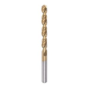 harfington twist drill bit 6.7mm titanium coated (hss-e) m42 high speed steel 8% cobalt straight shank for stainless steel aluminum alloy metal