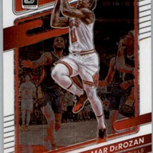 2021-22 Donruss Optic #28 DeMar DeRozan Chicago Bulls NBA Basketball Trading Card