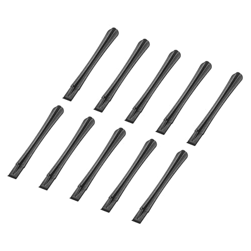 MECCANIXITY Plastic Spudger Pry Opening Repair Tools 10pcs for Mobile Phone PC Tablet Laptop LCD Screen Smart Phone Repair 85x8.5mm Black