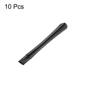 MECCANIXITY Plastic Spudger Pry Opening Repair Tools 10pcs for Mobile Phone PC Tablet Laptop LCD Screen Smart Phone Repair 85x8.5mm Black