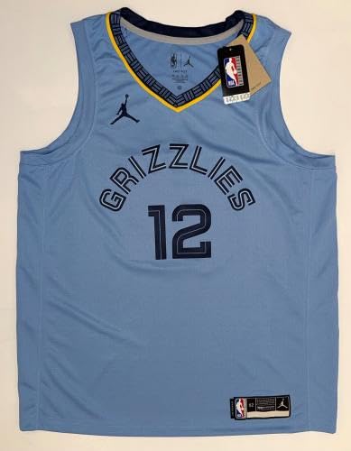 Ja Morant Autographed Memphis Grizzlies Jersey signed Nike 52 Panini Authentic - Autographed NBA Jerseys