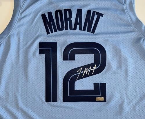 Ja Morant Autographed Memphis Grizzlies Jersey signed Nike 52 Panini Authentic - Autographed NBA Jerseys