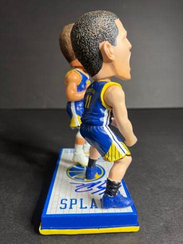 Stephen Curry & Klay Thompson 'G.S. Warriors' Signed Bobblehead Fanatics A591060 - Autographed NBA Figurines