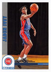 2022-23 panini nba hoops tribute #285 jaden ivey rookie card